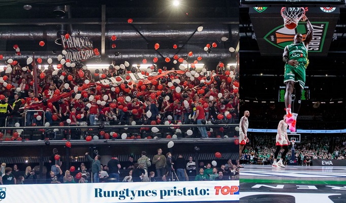 „Ryto“ fanai: „Tegul „Žalgiris“ pasidžiaugia, sezono gale jiems riedės ...